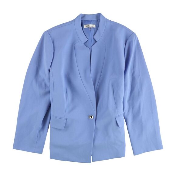 Kasper | Jackets & Coats | Kasper Womens Solid One Button Blazer Jacket ...